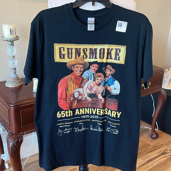 Shirts | Gunsmoke Tshirt New Mens Medium 65th Anniversary Tv Series ...